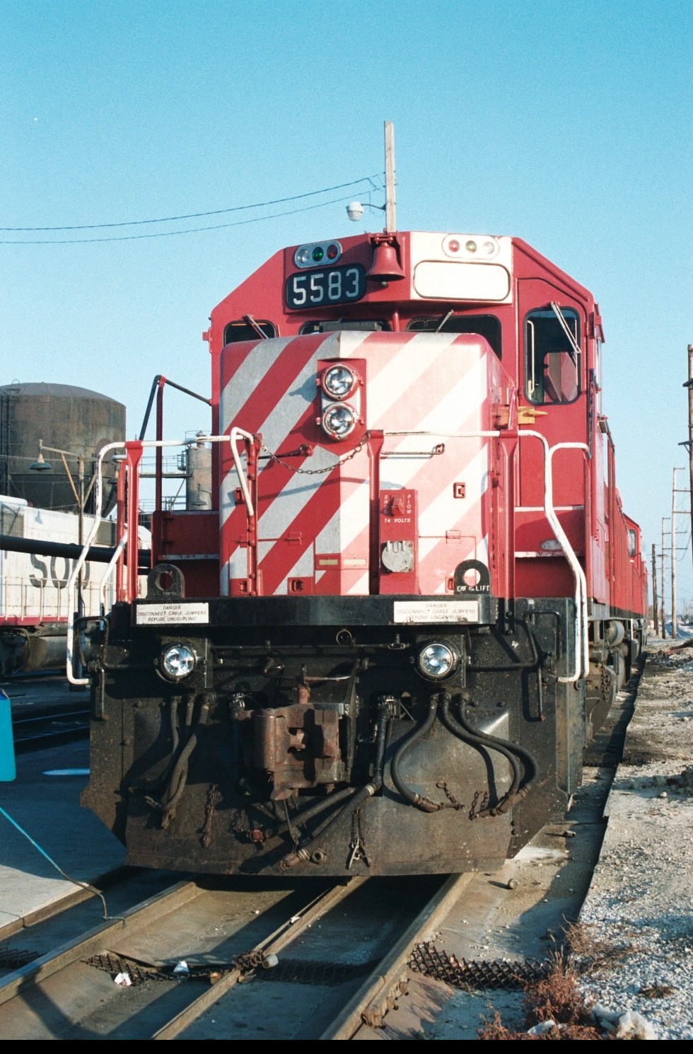 CP 5583 at Bensenville Engine Facility.